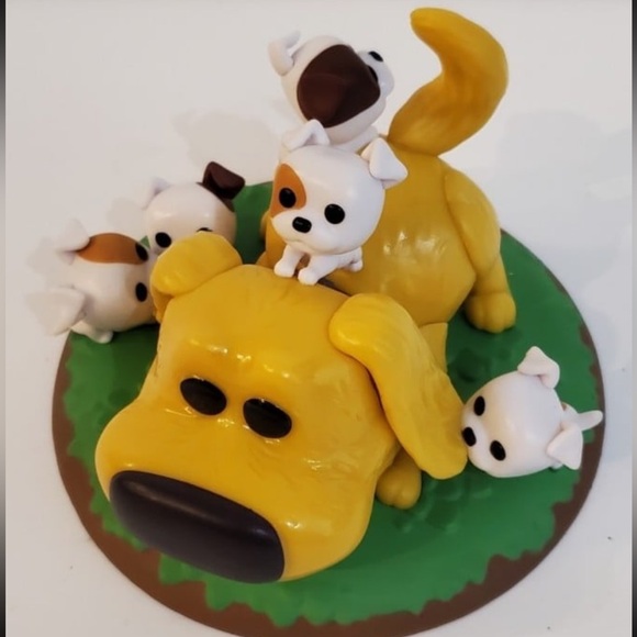 Disney | Toys | Funko Pop Disney Dug Days Deluxe Dug With Puppies Vinyl ...